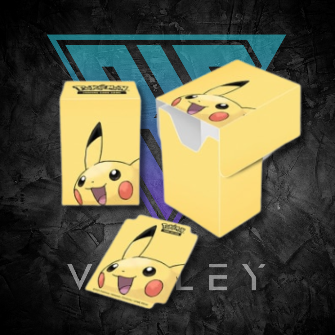Deckbox: Full View Pokémon – Pikachu 2025 – Rip Valley